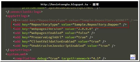 Mrkt 的程式學習筆記 Aspnet Mvc 的 Model 使用 Dapper