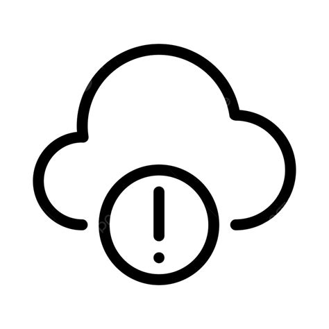 Notification Alert Clipart Transparent PNG Hd Attention Cloud