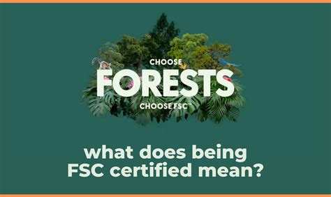 What Does It Mean To Be An Fsc® Certified Printer Knp Litho