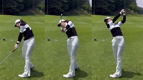 트랜지션 하체회전 다운스윙 릴리스까지 한 순간도 놓치기 아까운 스윙 😍😍 문서율 프로님 Youtube