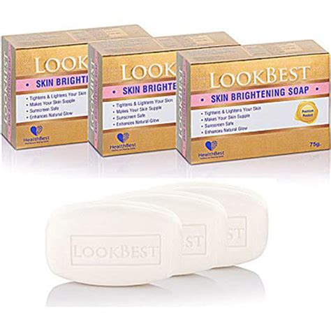 Buy Healthbest Lookbest Skin Brightening Soap Pack Of 3 X 75 Gm