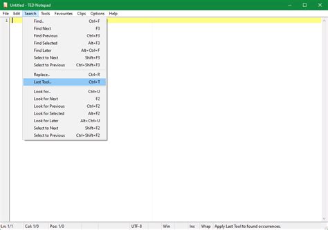 Ted Notepad Screenshots Free Text Editor