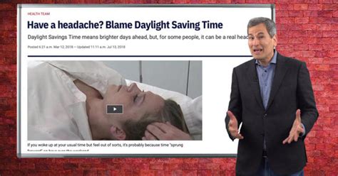 Why Daylight Saving Time Is Bad For You Cbs News