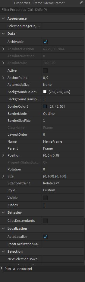 Scrolling Frame Not Working In Surface Gui On A Tool Scripting