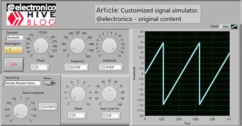 labview customized signal simulator en es