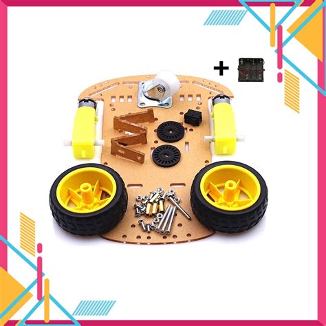 Mua Khung Xe Robot 3 Bánh đủ Bộ Arduino Giá Rẻ Nhất Tecki Vn