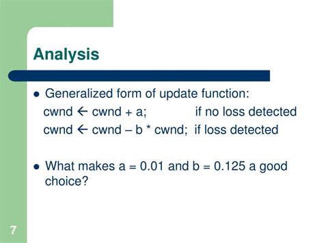 Ppt Scalable Tcp Improving Performance In Highspeed Wide Area
