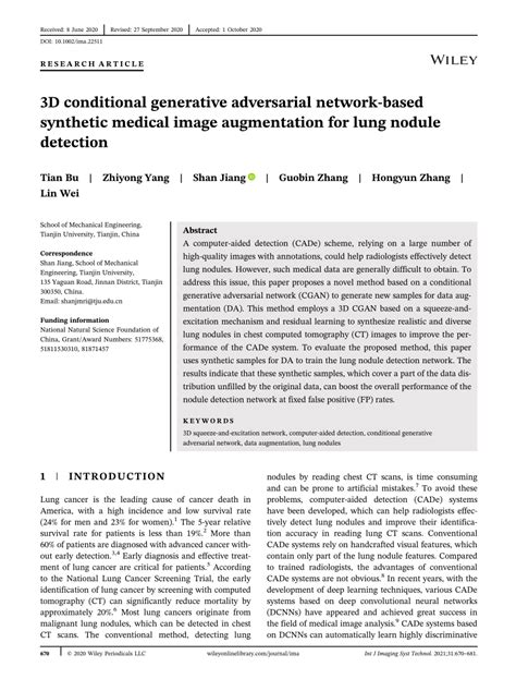 3d Conditional Generative Adversarial Network‐based Synthetic Medical