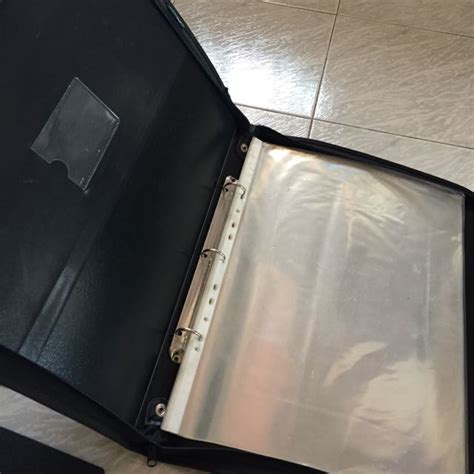 A3 Portfolio Clear File Folder Hobbies And Toys Stationery And Craft Stationery And School Supplies