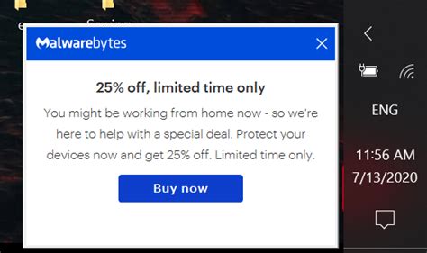 Is It Possible To Stop Malwarebytes System Pop Up Notification Without