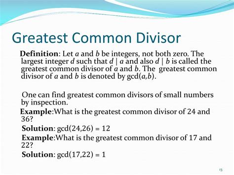 Ppt Primes And Greatest Common Divisors Powerpoint Presentation Free