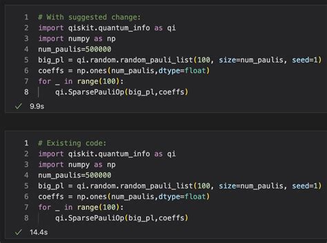 Avoid Typechecking Coefficients Individually In It · Issue 11187 · Qiskit