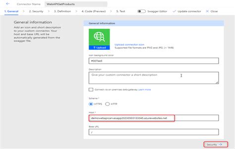 Web Api Using Power Apps Custom Connector