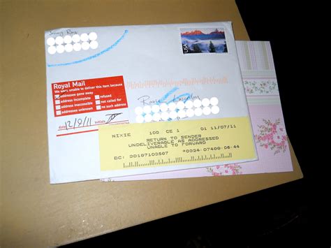 The Modest Peacock Return To Sender