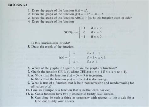 solved exercises 5 3 1 draw the graph of the function f x