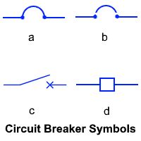 Circuit Breaker Symbol In Single Line Diagram