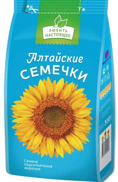 Характеристики Семечки подсолнечника жареные Алтайские семечки 300 гр ...