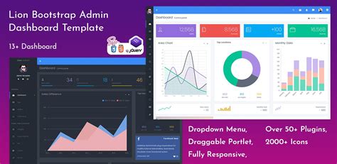 Bootstrap 5 Admin Dashboard Ui Web App Template Lion
