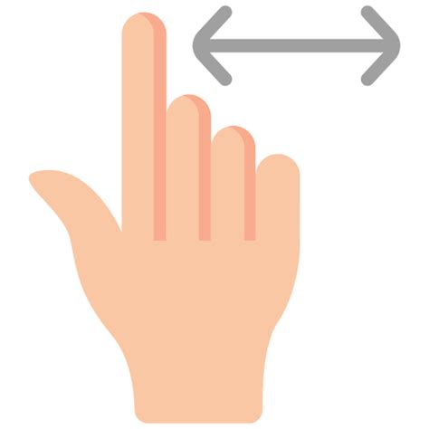 Horizontal Scroll Generic Color Fill Icon