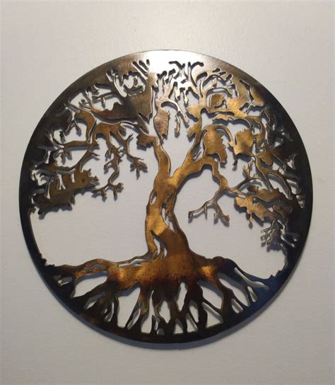 Tree Of Life Metal Art CNC Plasma Tree Of Life Etsy