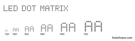 Led Dot Matrix Font Download For Free Online Led Dot Matrix Font Download For Free Online