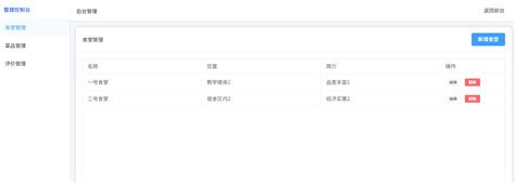 基于springbootvue开发的校园食堂评价系统【源码sql可运行】【50809】 Ew帮帮网