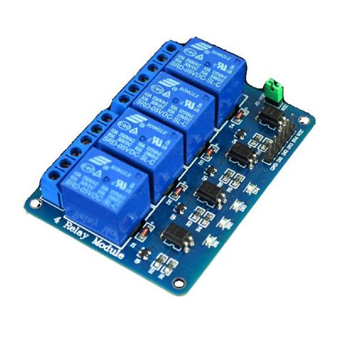 Módulo Relay 4ch 5vdc Para Arduino Uno En Cali Clasf Computacion