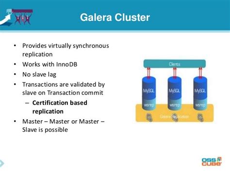 Maria Db Galera Cluster For High Availability
