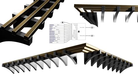 Roof Overhang Trellis Algorithmic And Computational Rhino And Grasshopper