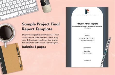 Project Report Templates In Word Project Report Format In Word Get