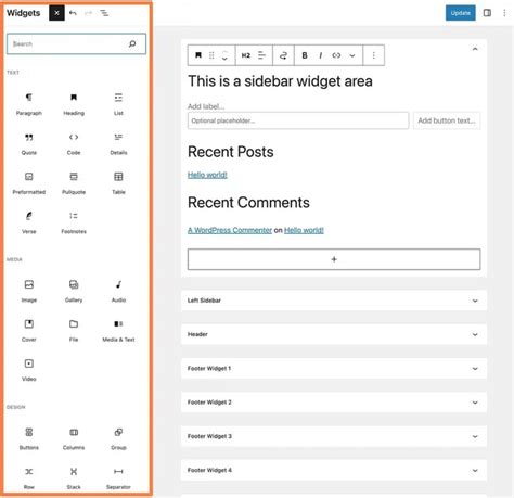 Wordpress Widgets How To Add Remove And Manage Them