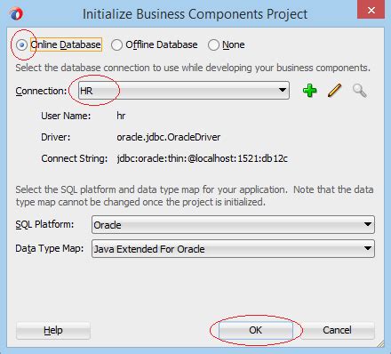 Steps To Create A ADF Fusion Web Application Using ADF Business Components O7planning Org