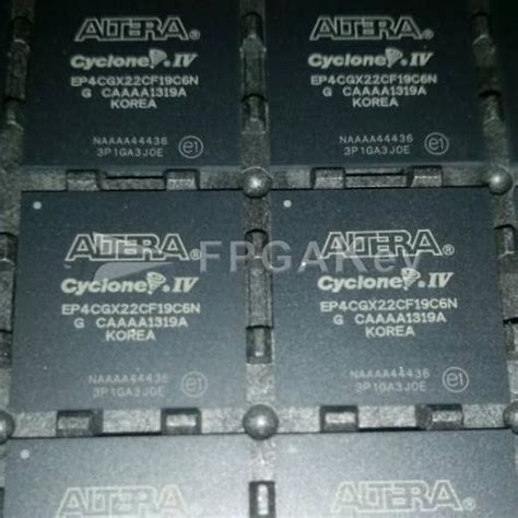 EP4CGX22CF19C6N Of INTEL Cyclone IV GX FPGA FPGAkey