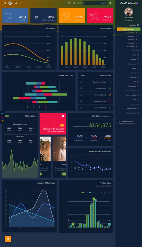 Bootstrap 5 Dashboard Ui Framework With Webapp Templates