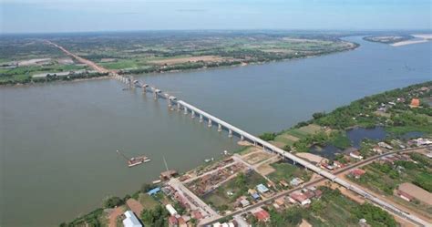 ស្ពានឆ្លងកាត់ទន្លេមេគង្គខេត្តក្រចេះ នឹងបើកឲ្យធ្វើដំណើរបណ្តោះអាសន្ននៅអំឡុងខែកញ្ញាឆ្នាំក្រោយនេះហើយ