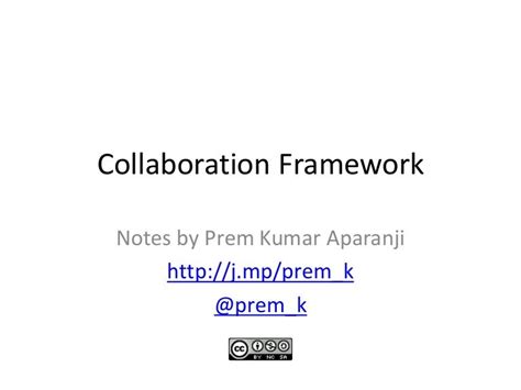 Collaboration Framework