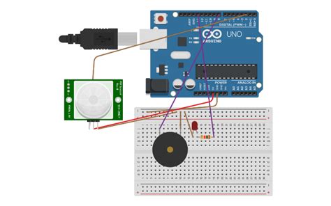 Circuit Design Практическая 7 Tinkercad