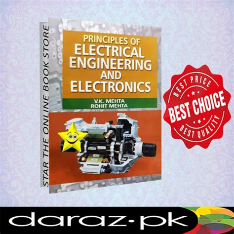 Principles Of Electrical Engineering And Electronics By V K Mehta Rohit Mehta Daraz Pk
