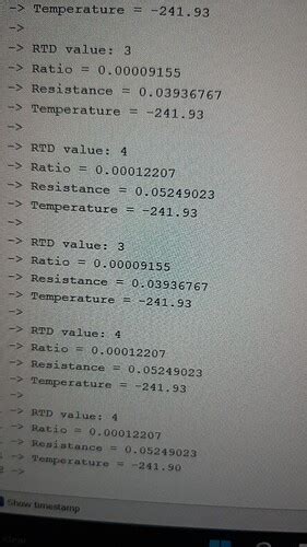 help max31865 rtd pt100 read wrong data general guidance arduino forum