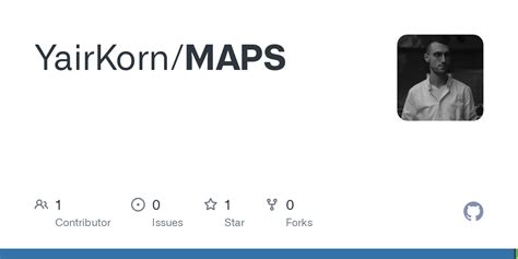 GitHub YairKorn MAPS