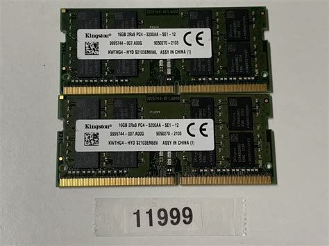 Yahoo オークション Kingston Ddr4 3200 16gb 2枚組 Ddr4 32gb Ddr4
