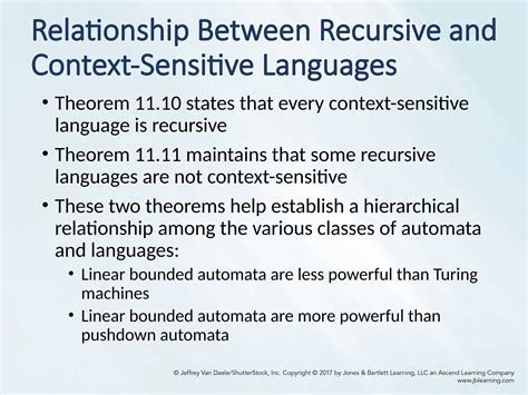 Slides For Automata Theory Chapter No 11 Ppt