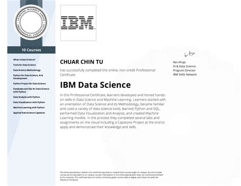 Certified Ibm Data Science Programmer Eric Chuar Singapore