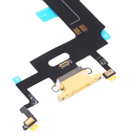Charging Port Flex Cable For IPhone XR Yellow Alexnld Com