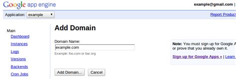 AppEngine Redirect Naked Or Non Domain To Domain On App Engine