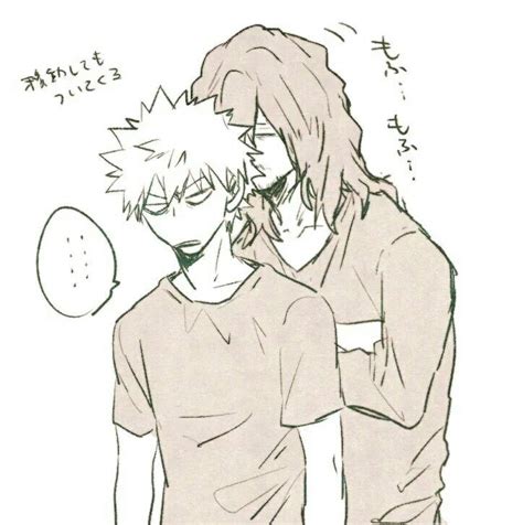 Bakugou Katsuki And Aizawa Shota Libros De Romance Paranormal Personajes De Anime Libros De