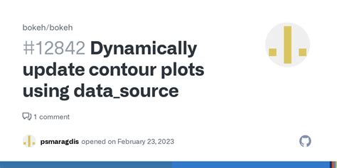 Dynamically Update Contour Plots Using Data Source Issue Bokeh Bokeh GitHub