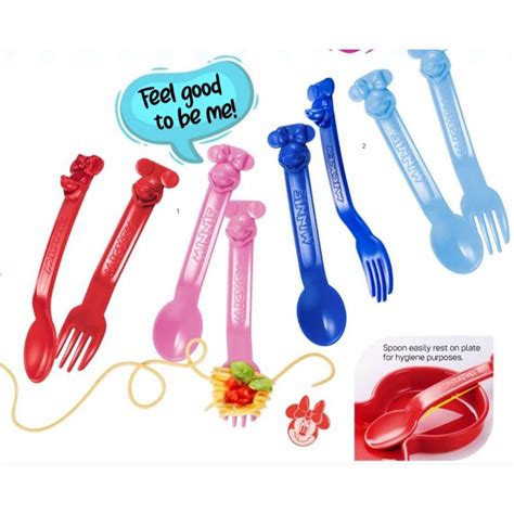 Tupperware Cutlery Mickey Mouse Shopee Malaysia