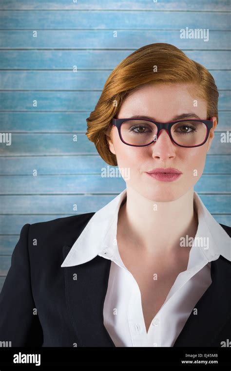 Redhead With Glasses Hi Res Stock Photography And Images Alamy