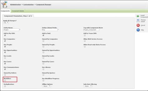 Enable Workflow Capability To An Existing Entity Sage Crm Tips Tricks And Components